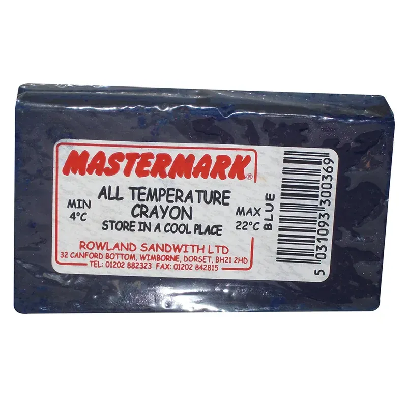Mastermark All Temperature Ram Crayons in Blue