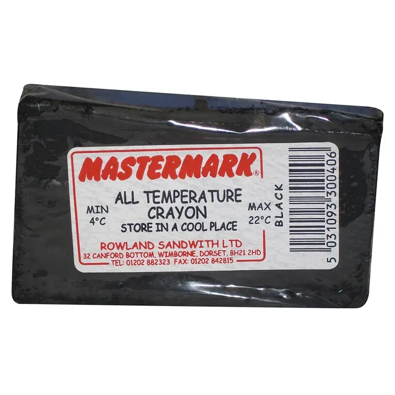 Mastermark All Temperature Ram Crayons in Black
