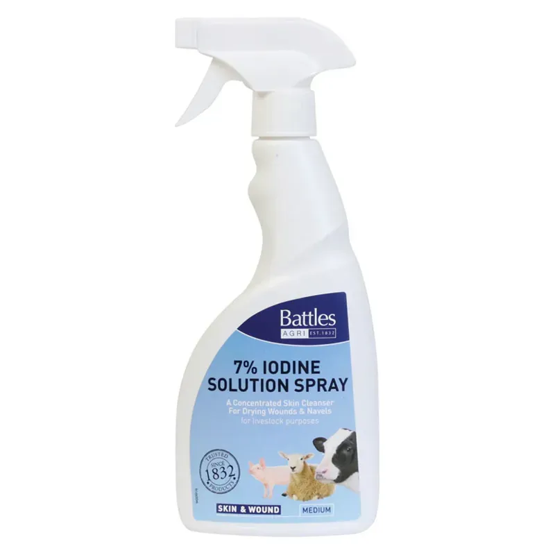 Battles 500ml 7 Strong Iodine Spray